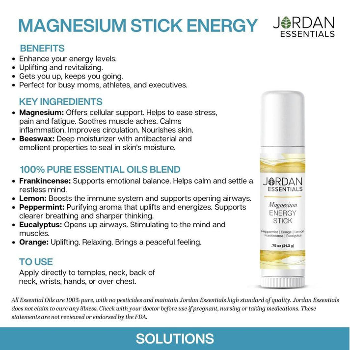 Magnesium Sticks from Jordan Essentials – Wellness Lounge