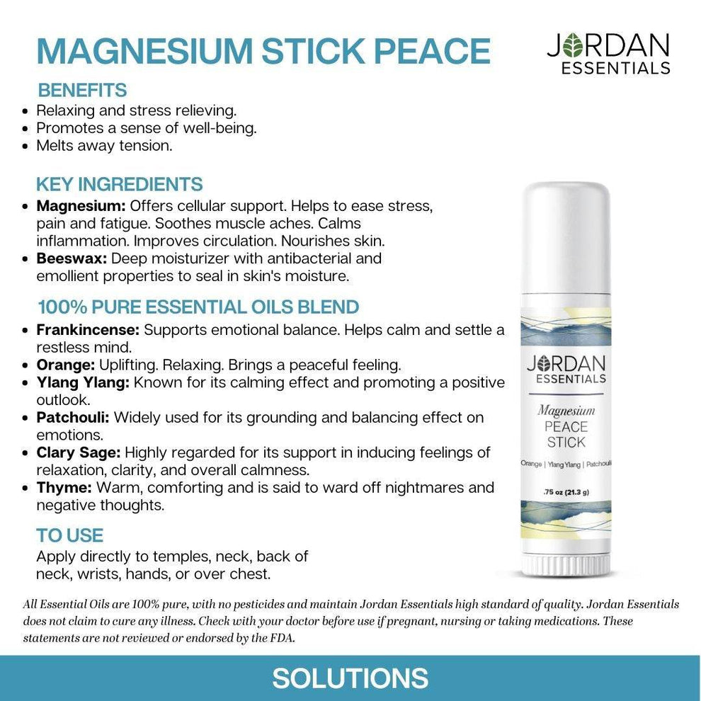 Magnesium Sticks from Jordan Essentials – Wellness Lounge