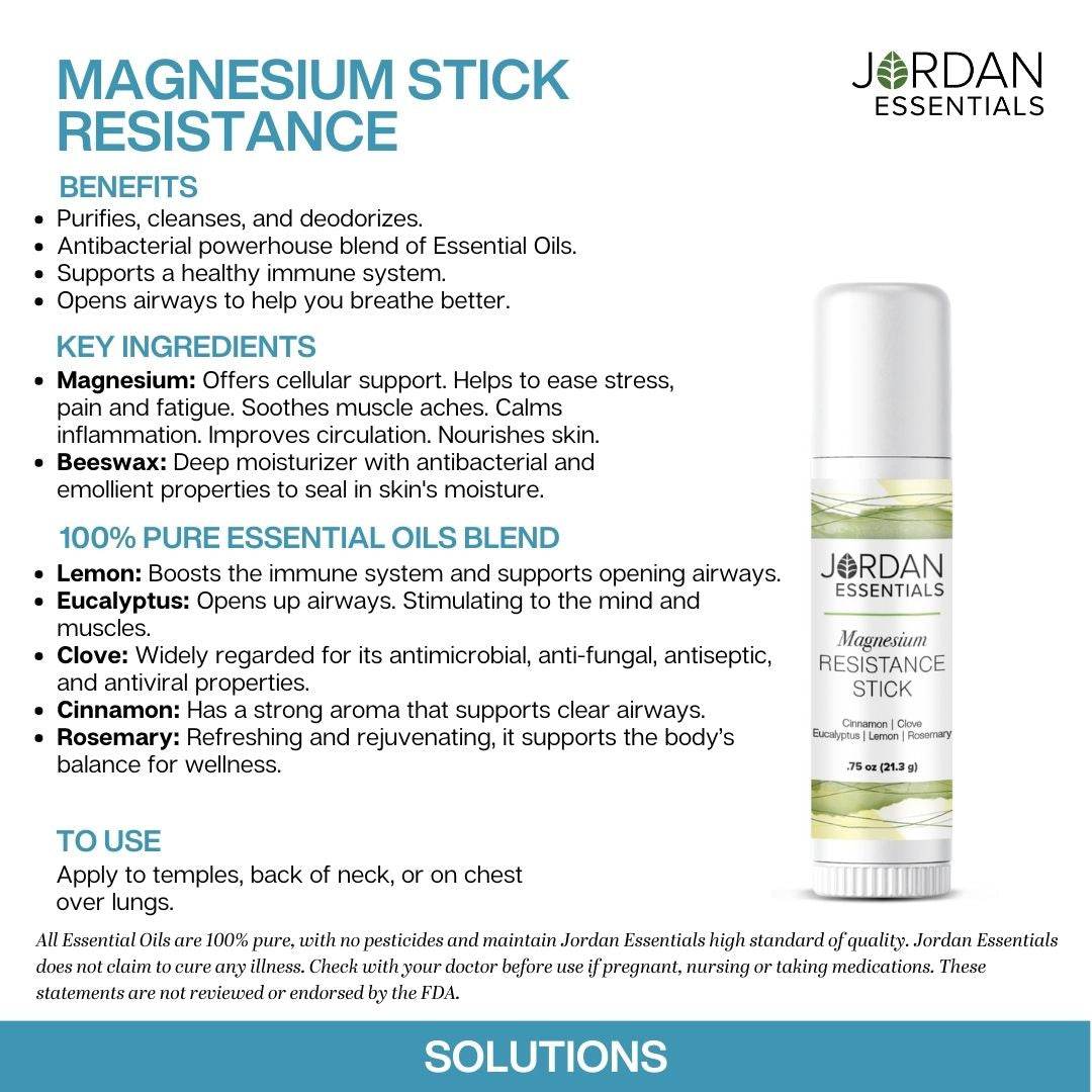 Magnesium Sticks from Jordan Essentials – Wellness Lounge